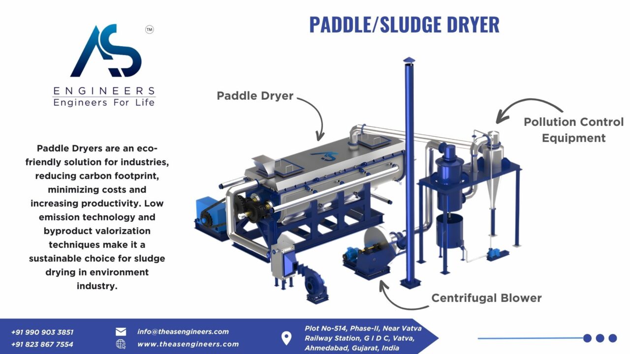 Innovations of AS Engineers: Mastering Paddle Dryers in Sri City
